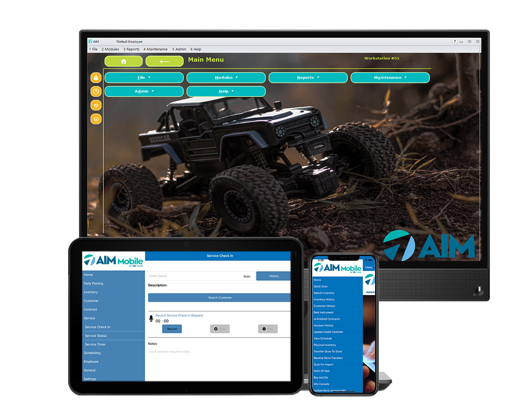 Hobby POS Software, AIM Hobby point of sale software solution | Tritech